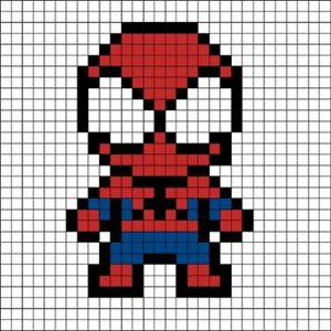 11 Spiderman Perler Bead Patterns For Spidey Fans - DIY Crafts