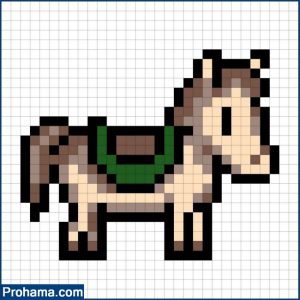 16 Easy Horse Perler Bead Patterns - DIY Crafts