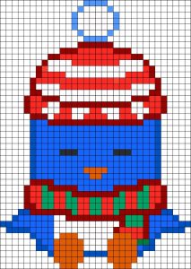14 Easy Penguin Perler Beads Patterns - DIY Crafts