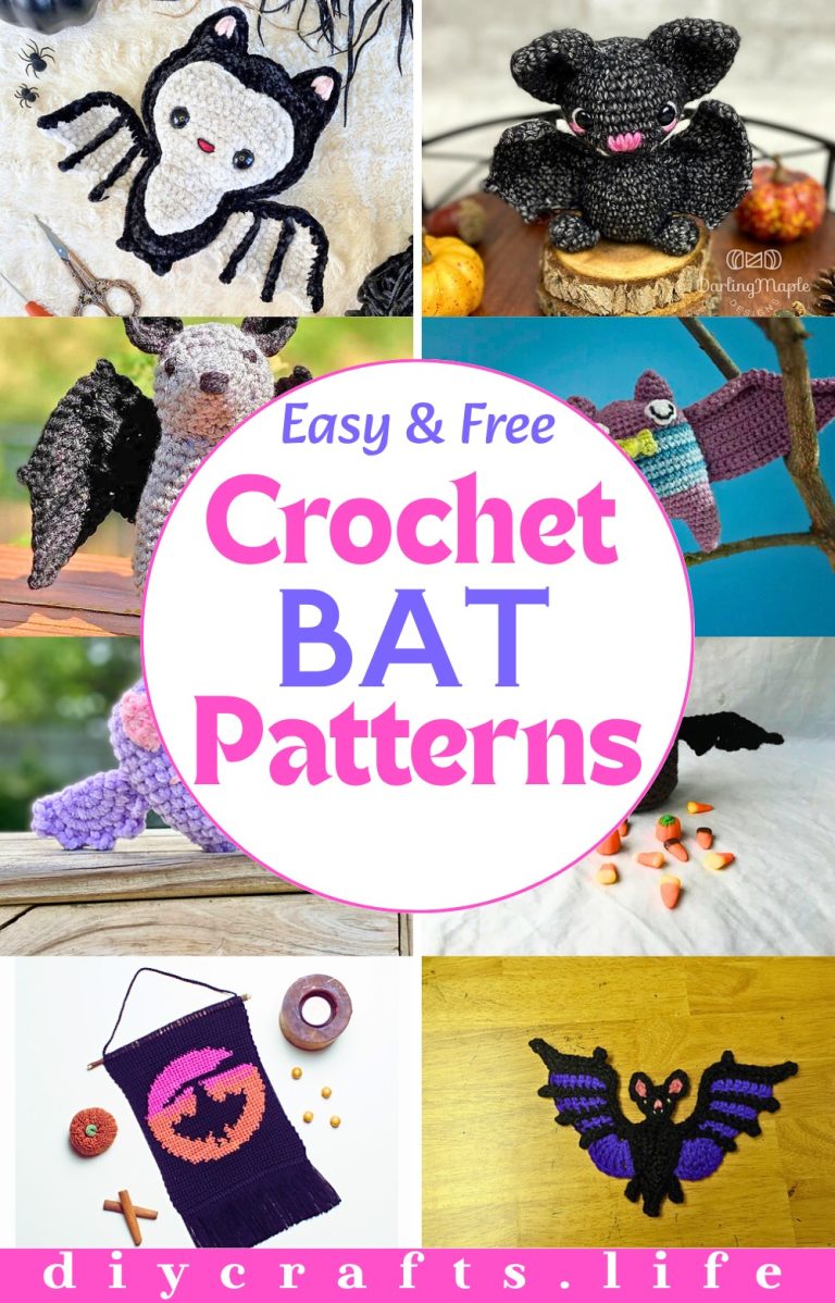 16 Free Crochet Bat Patterns - DIY Crafts