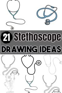 21 Easy Stethoscope Drawings With Step By Step Guide - DIY Crafts