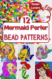 12 Mermaid Perler Beads For Ocean Lovers - DIY Crafts