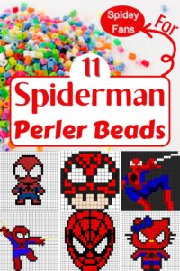 11 Spiderman Perler Bead Patterns For Spidey Fans - DIY Crafts