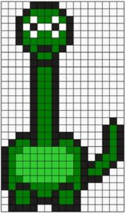 10 Dinosaur Perler Beads Patterns For Prehistoric Fun - DIY Crafts