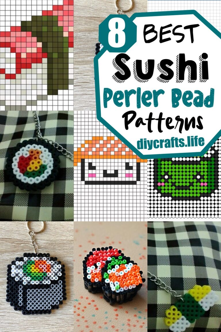 8 Best Sushi Perler Beads Patterns - DIY Crafts