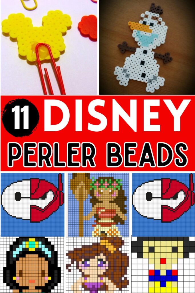 11 Disney Perler Bead Ideas In Various Characters - DIY Crafts