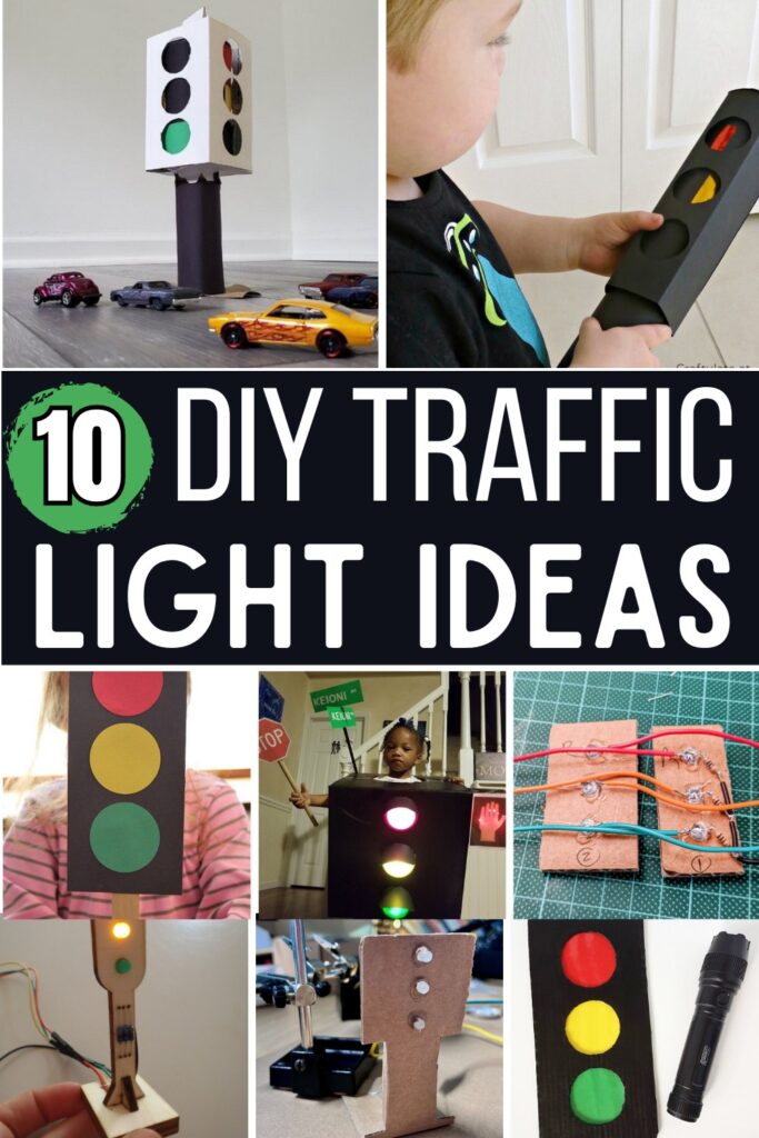 10 DIY Traffic Light Ideas For Kids Crafts - DIY Crafts