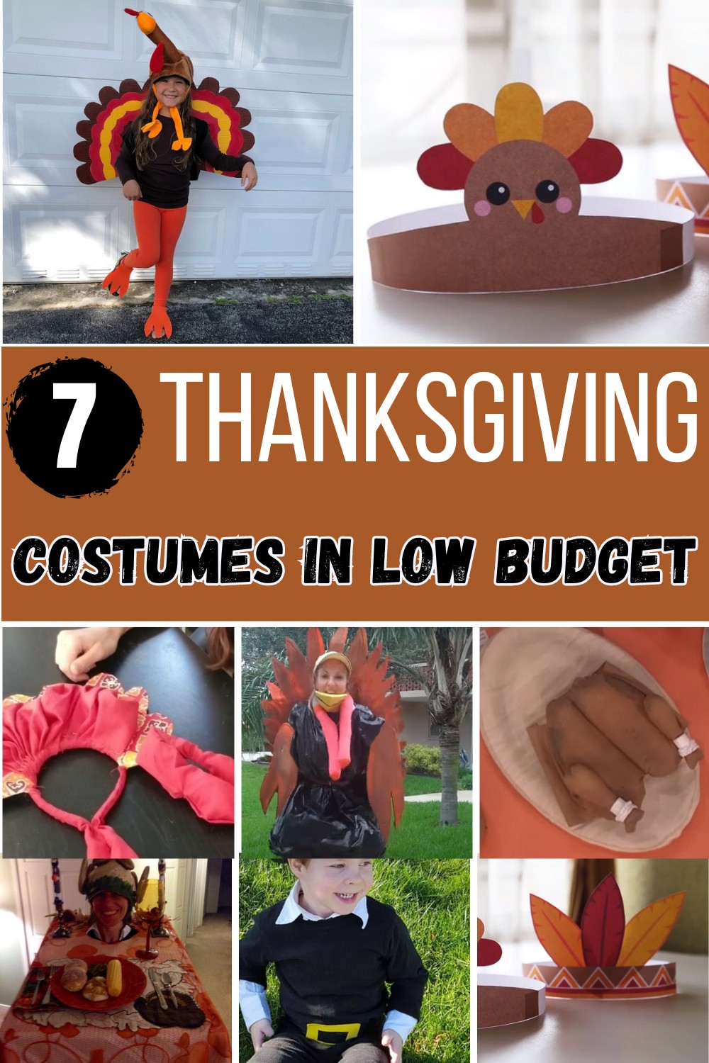 7 DIY Thanksgiving Costumes In Low Budget - DIY Crafts