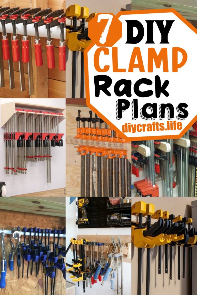7 DIY Clamp Rack Plans For Workshop Organization - DIY Crafts