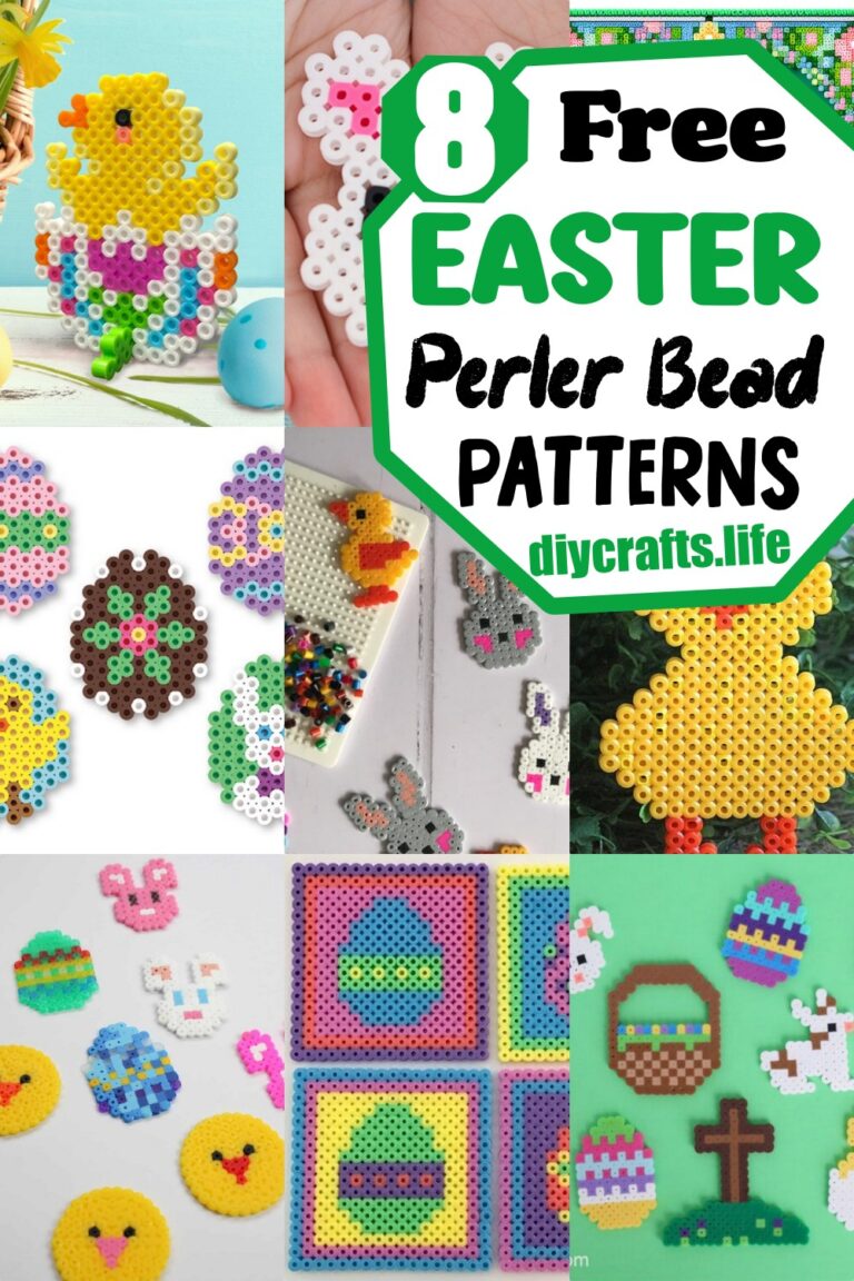8 Easter Perler Bead Patterns For Holiday Fun - DIY Crafts