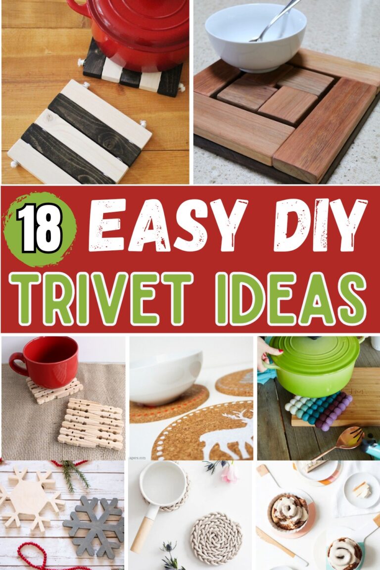18 Easy DIY Trivet Ideas For Instant Pots - DIY Crafts