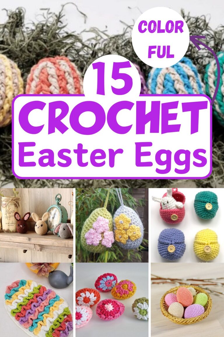 Free Crochet Easter Egg Patterns - DIY Crafts