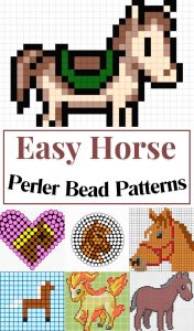 16 Easy Horse Perler Bead Patterns - DIY Crafts