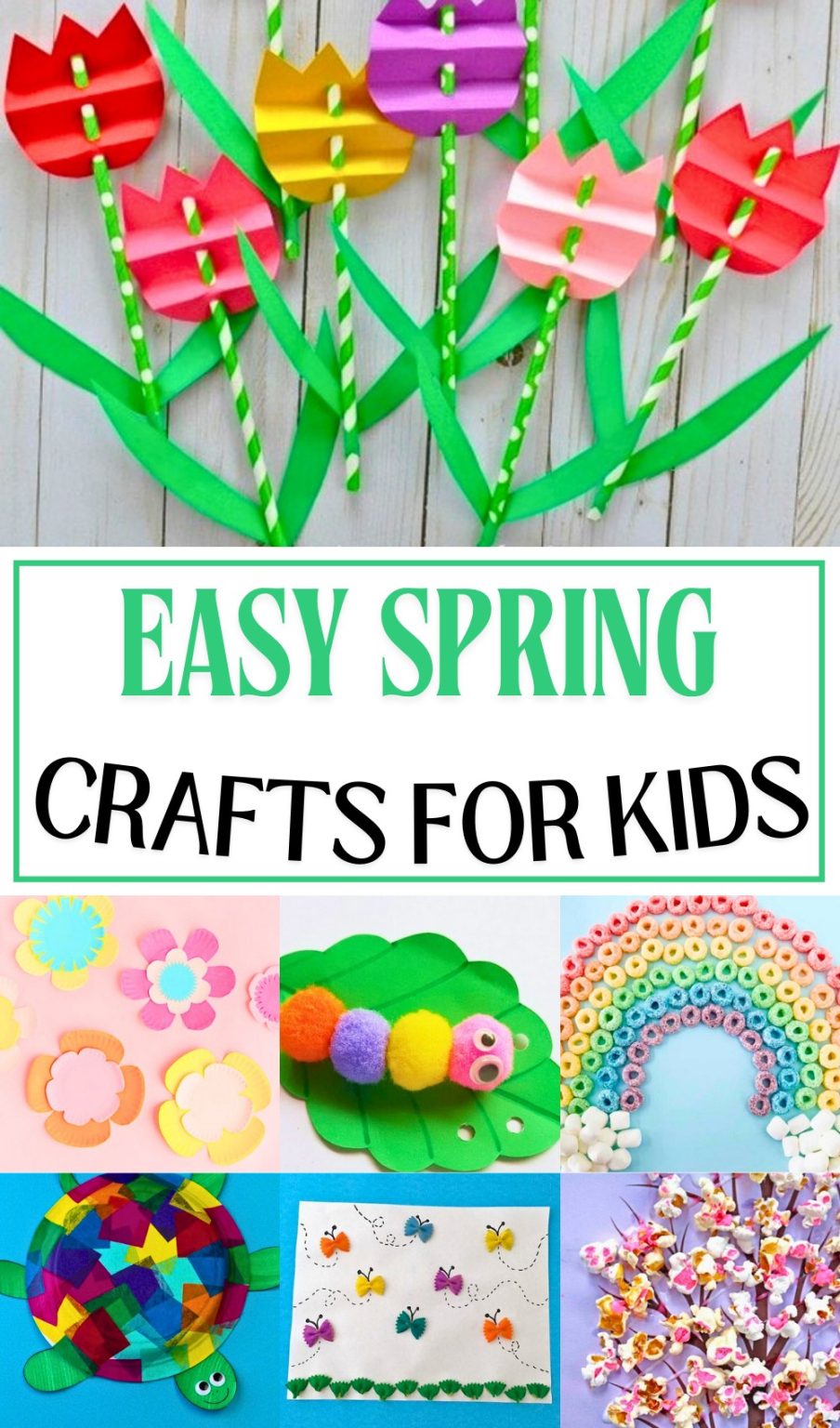 17 Easy Spring Crafts For Kids - DIY Crafts
