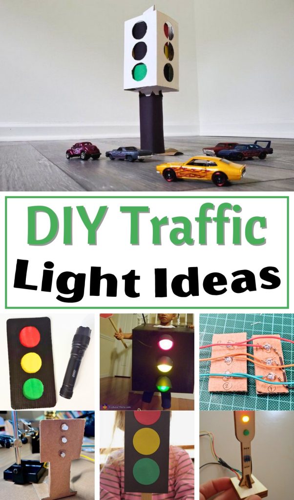 10 DIY Traffic Light Ideas For Kids Crafts - DIY Crafts