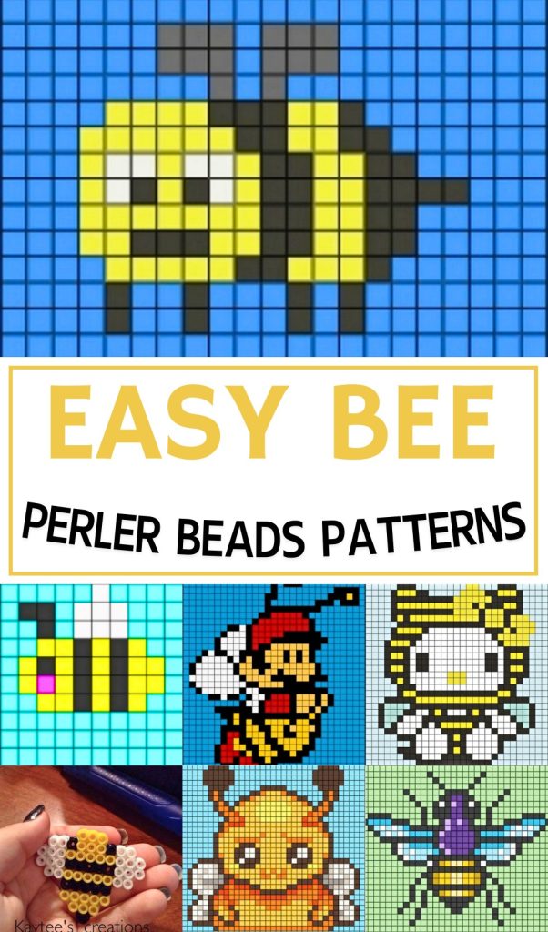 14 Bee Perler Beads Patterns For All Skills Levels - DIY Crafts