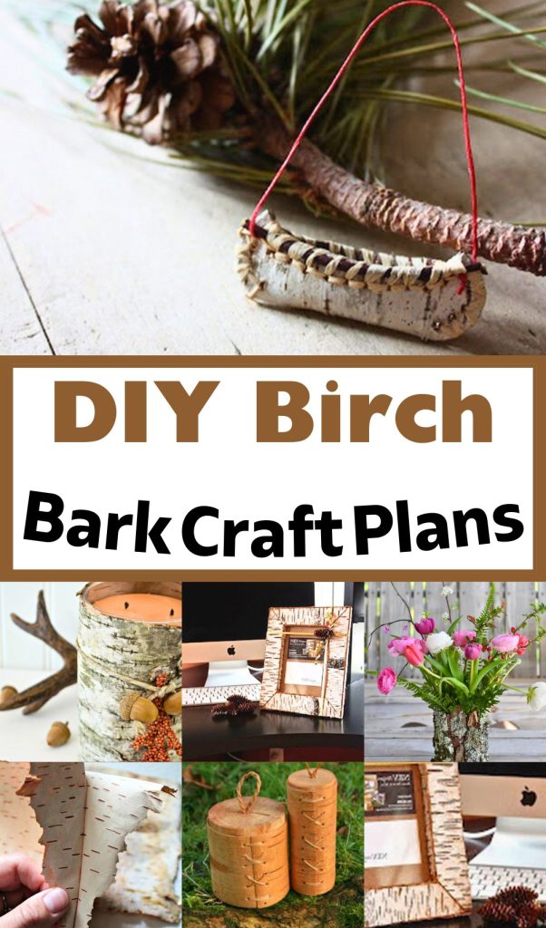 7 DIY Birch Bark Craft Plans - DIY Crafts
