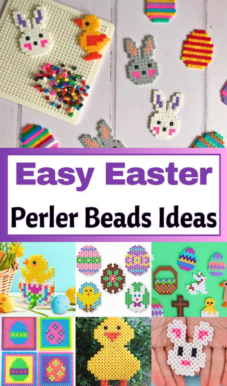 8 Easter Perler Bead Patterns For Holiday Fun - DIY Crafts