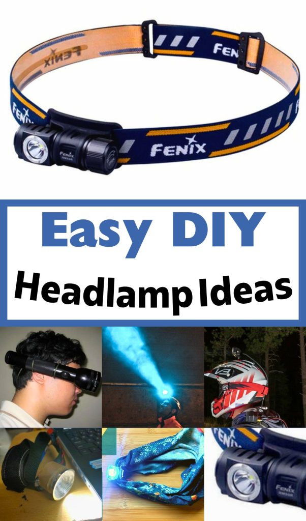 9 DIY Headlamp Ideas Perfect for Camping, Hiking - DIY Crafts