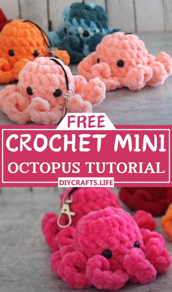 Crochet Octopus Amigurumi Patterns For Sea Creations - DIY Crafts