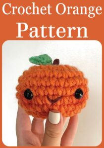 Crochet Orange Pattern - Bright, Fun & Educational - DIY Crafts