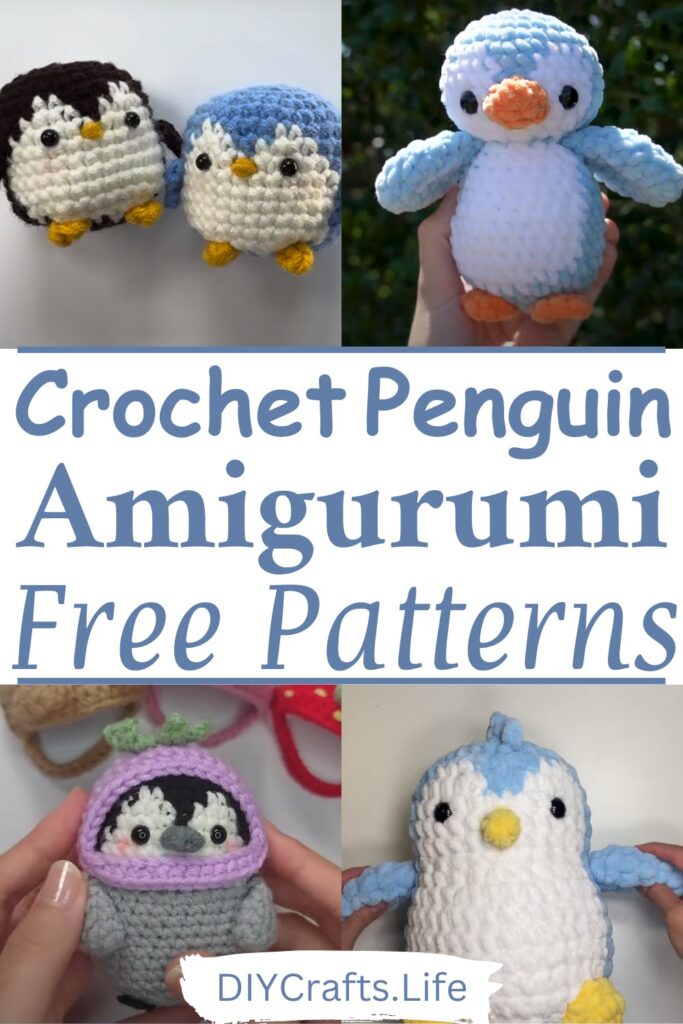 Crochet Penguin Patterns For Cute Amigurumis & Toys - DIY Crafts