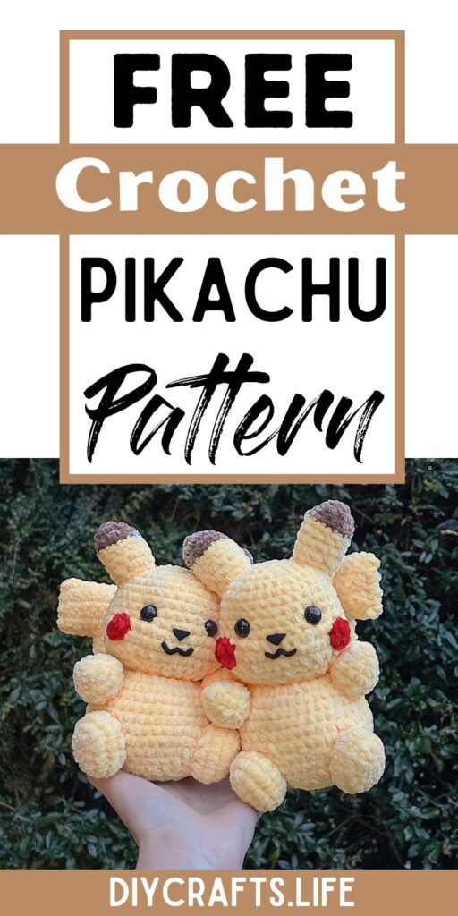 Crochet Pikachu Pattern For Pokémon Lover - DIY Crafts