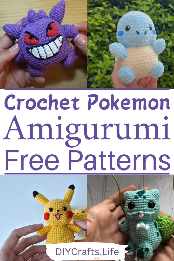Crochet Your Favorite Pokemon with Amigurumi Patterns - DIY Crafts