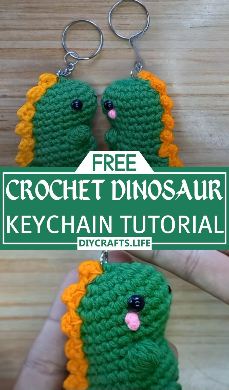 Cute Crochet Dinosaurs Amigurumi Patterns In Different Colors - DIY Crafts
