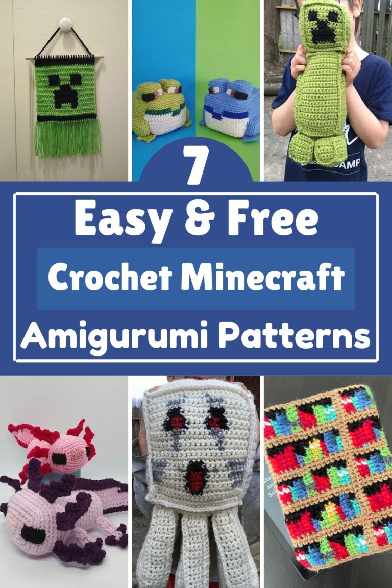 7 Crochet Minecraft Patterns for Crafting and Gaming Enthusiasts - DIY ...