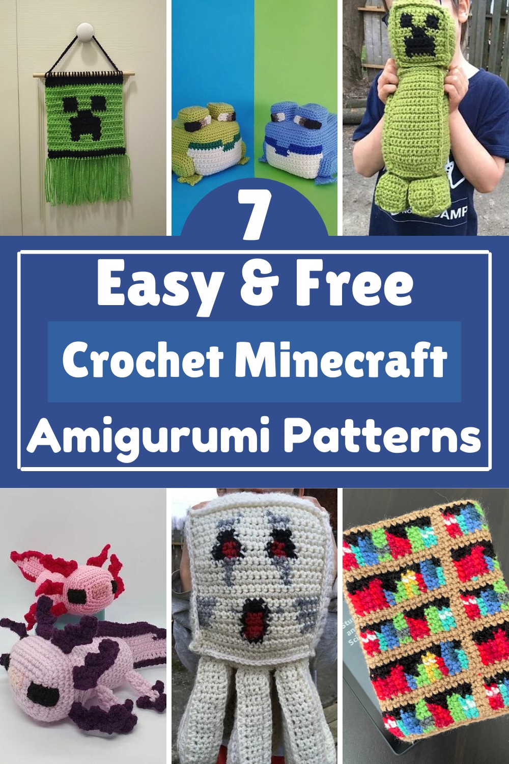 7 Crochet Minecraft Patterns for Crafting and Gaming Enthusiasts - DIY ...
