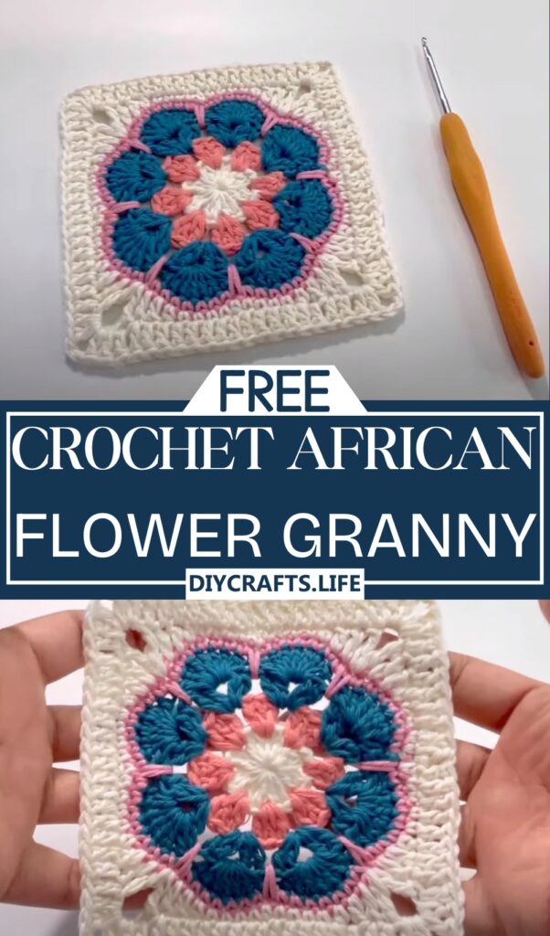 Crochet African Flower Square Patterns - DIY Crafts