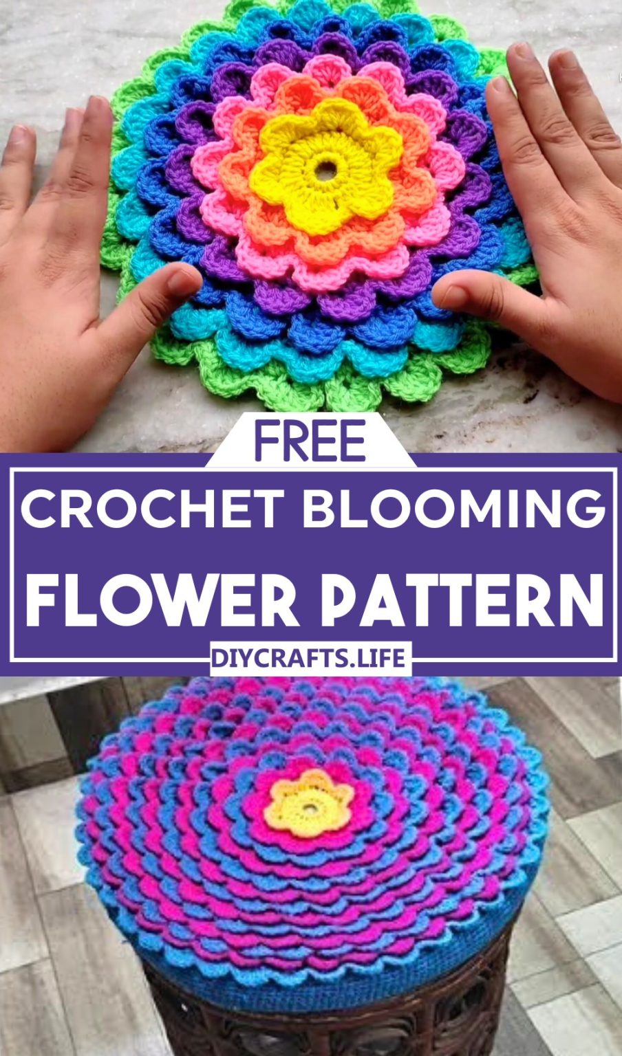 Crochet Blossoming Patterns For Spring Decor - DIY Crafts