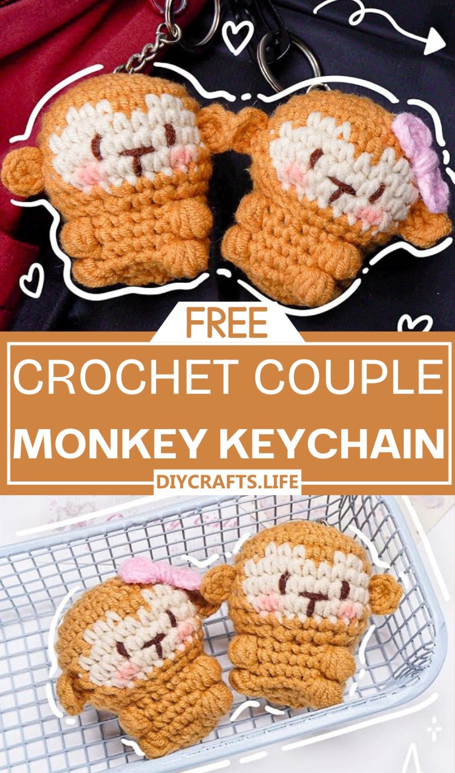 Easy and Cute Crochet Monkey Patterns for Everyone - DIY Crafts