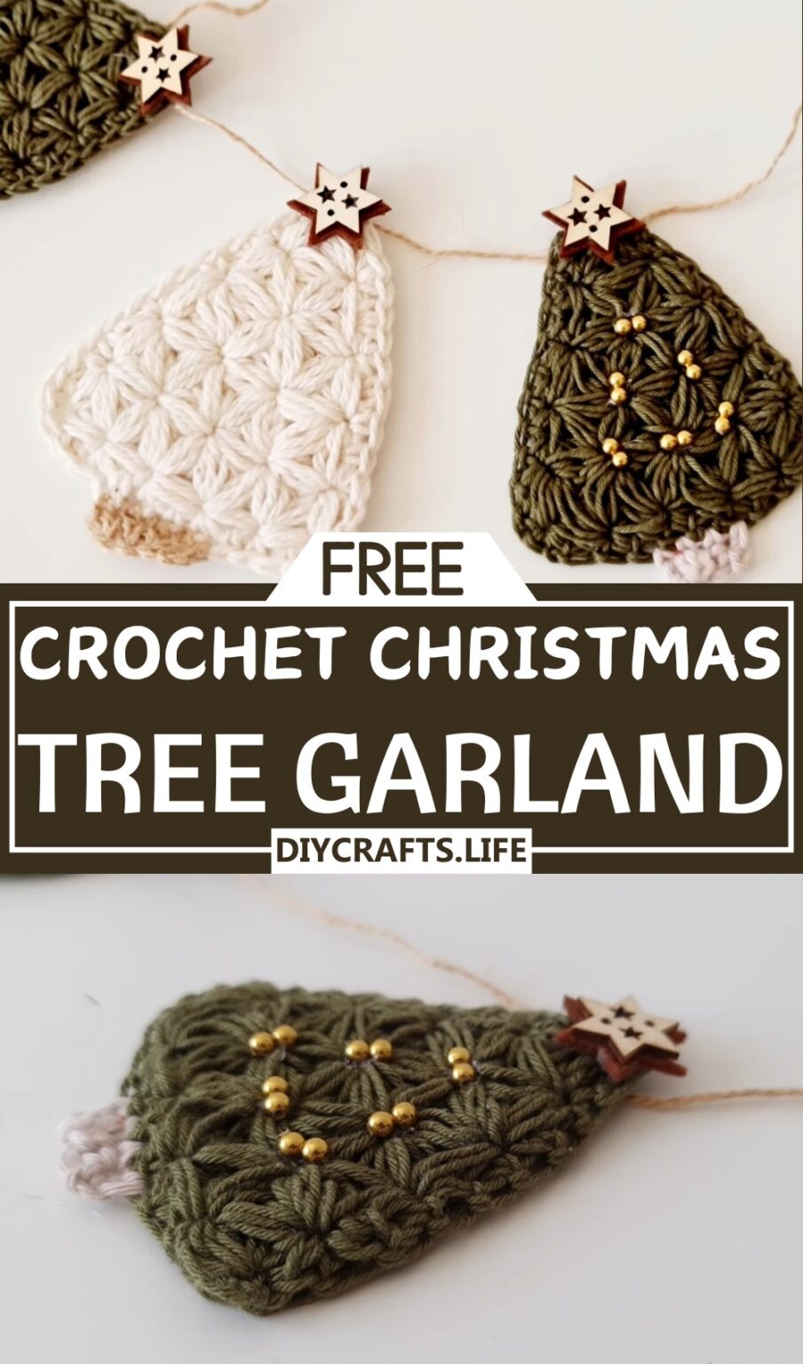 Easy Crochet Christmas Tree Patterns for the Holidays - DIY Crafts