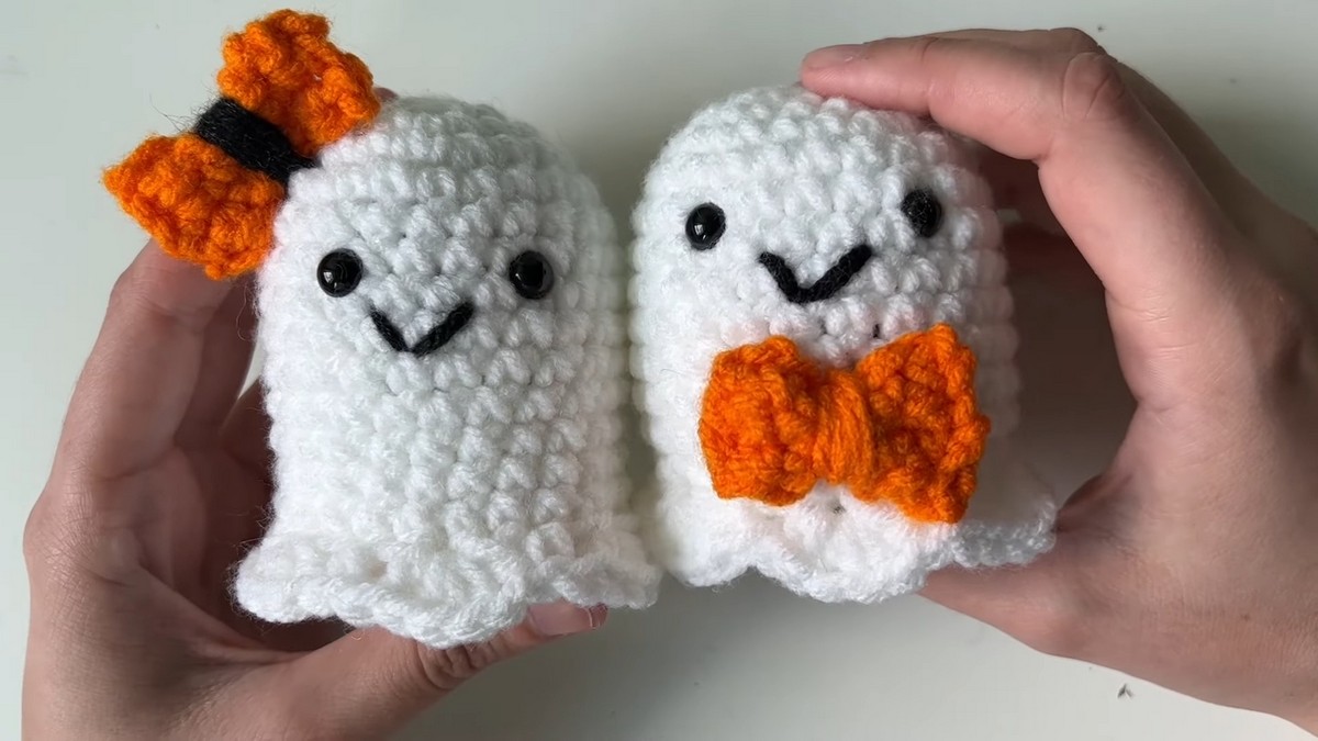 Easy Crochet Ghost Amigurumi Patterns - Perfect for Beginners - DIY Crafts