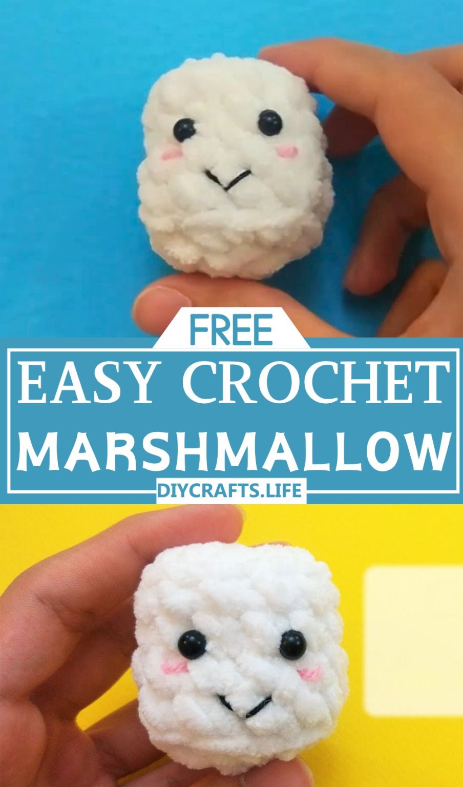 Soft & Squishy Crochet Marshmallow Patterns - DIY Crafts