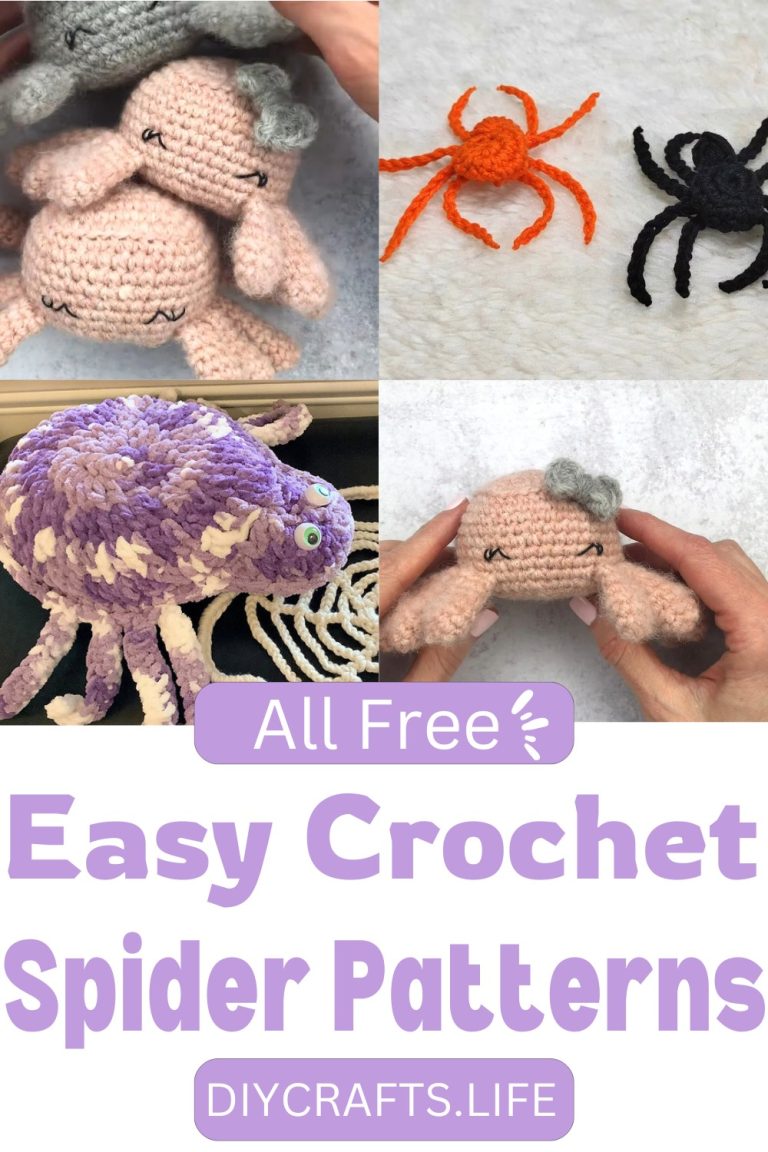Crochet Spider Amigurumi Patterns for Creepy Fun - DIY Crafts