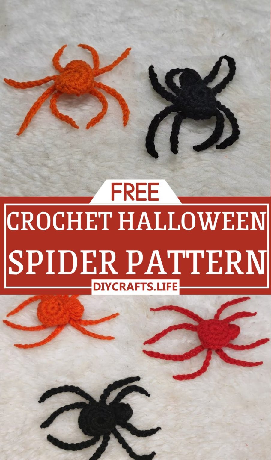 Crochet Spider Amigurumi Patterns for Creepy Fun - DIY Crafts
