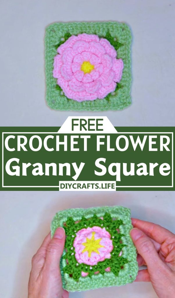 Crochet Flower Granny Square Patterns - DIY Crafts