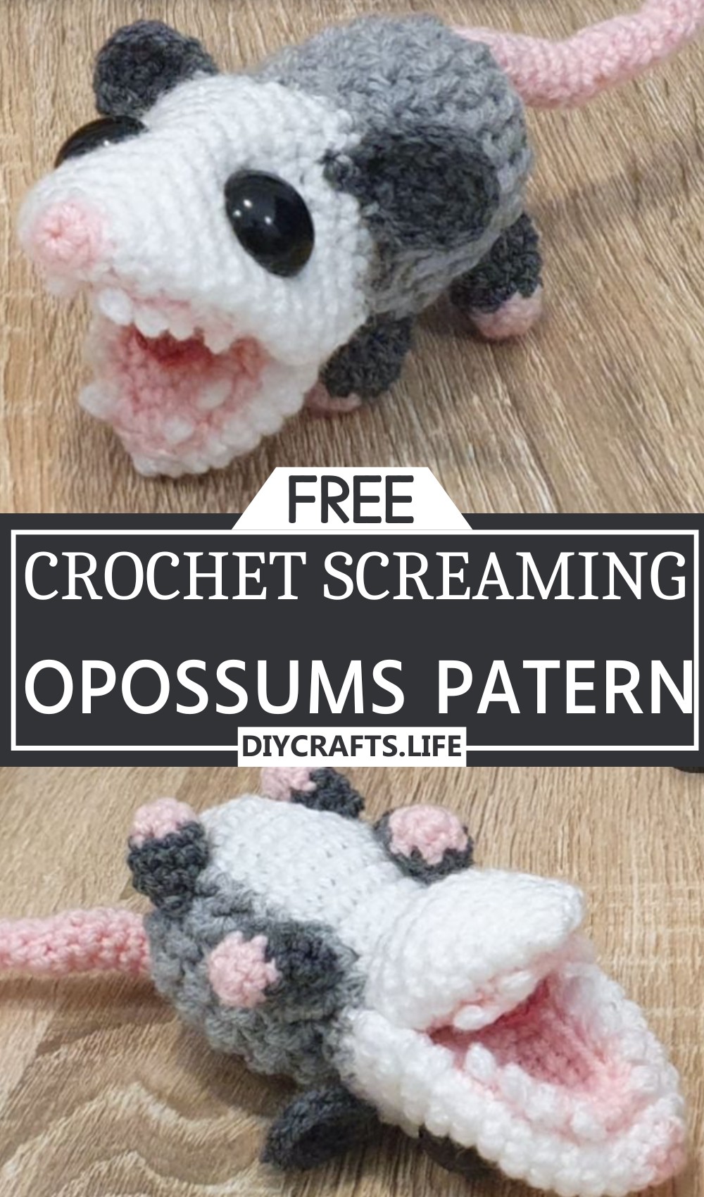 Crochet Opossum Amigurumi Patterns For Cuddly Creations - DIY Crafts