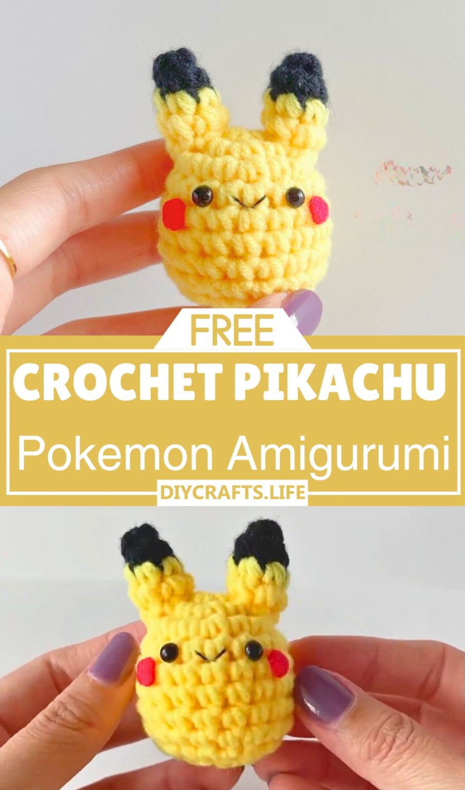 Easy Pikachu Crochet Patterns for Pokémon Fans - DIY Crafts