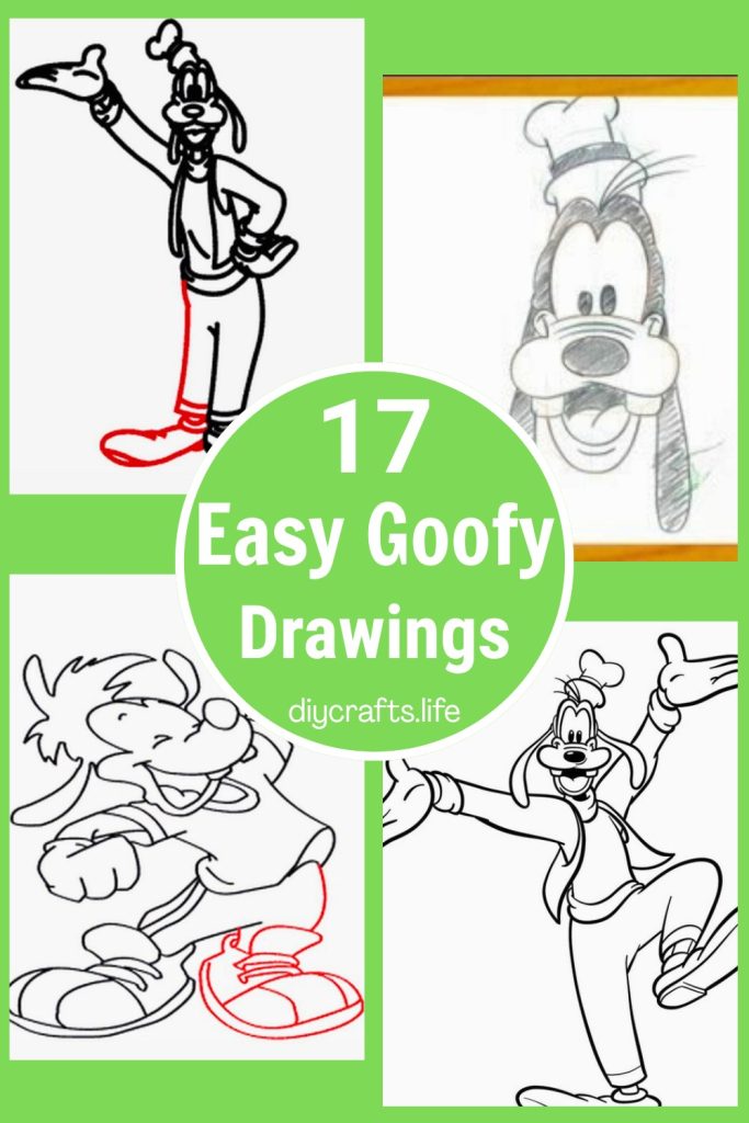 17 Goofy Drawings - Easy Goofy Drawing Tutorial - DIY Crafts