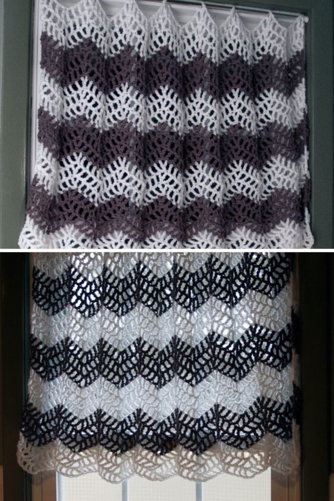 10 Free Crochet Curtain Patterns For Any Home - DIY Crafts
