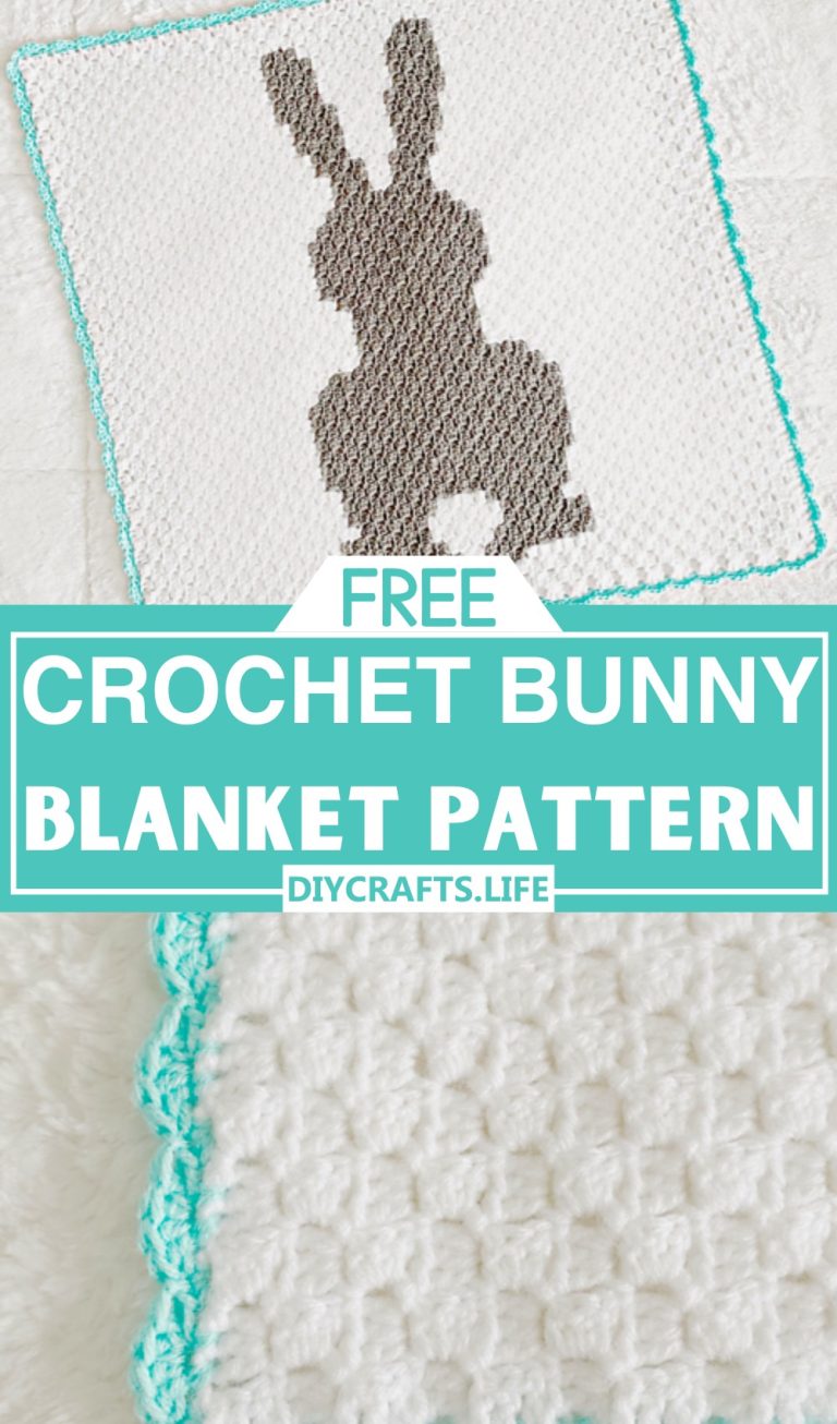 Crochet Bunny Blanket Patterns For Everyone - DIY Crafts