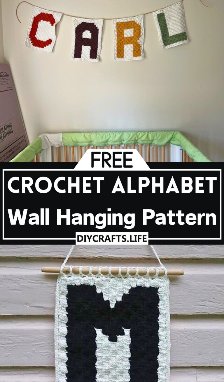 Easy Crochet Alphabet Patterns For Kids Learning - DIY Crafts