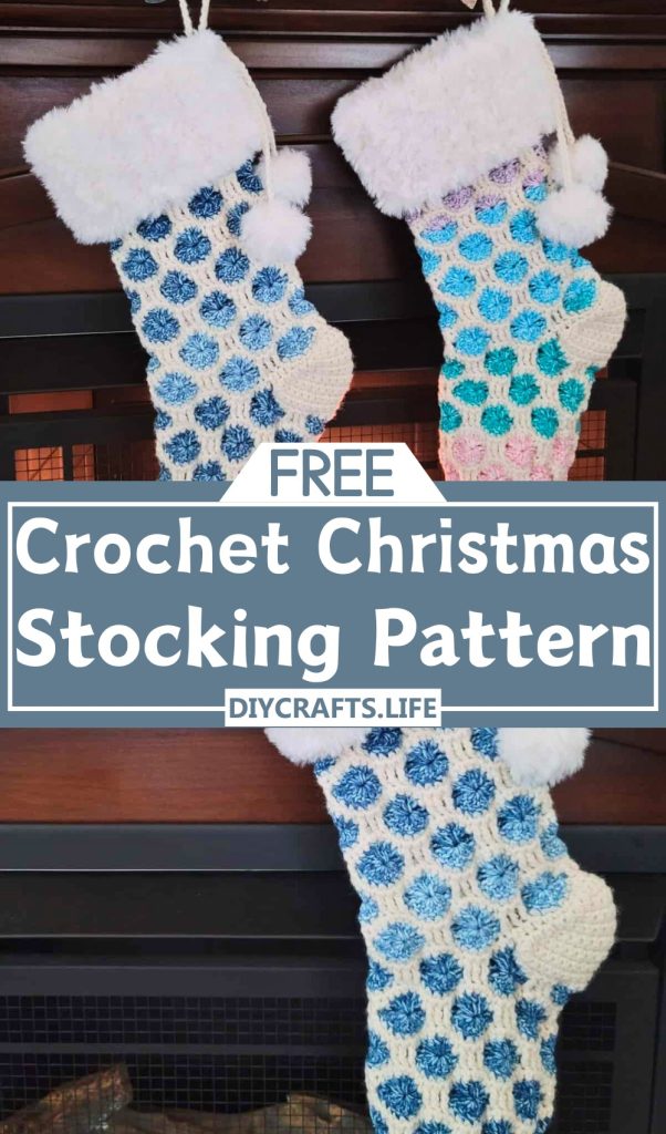 20 Best Crochet Christmas Stocking Patterns - DIY Crafts