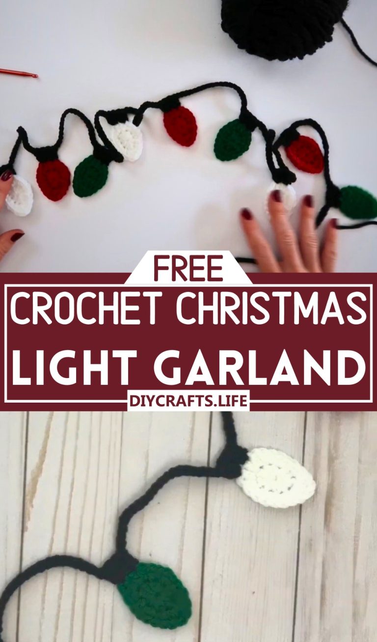 20 Crochet Christmas Garland Patterns For This Season - DIY Crafts