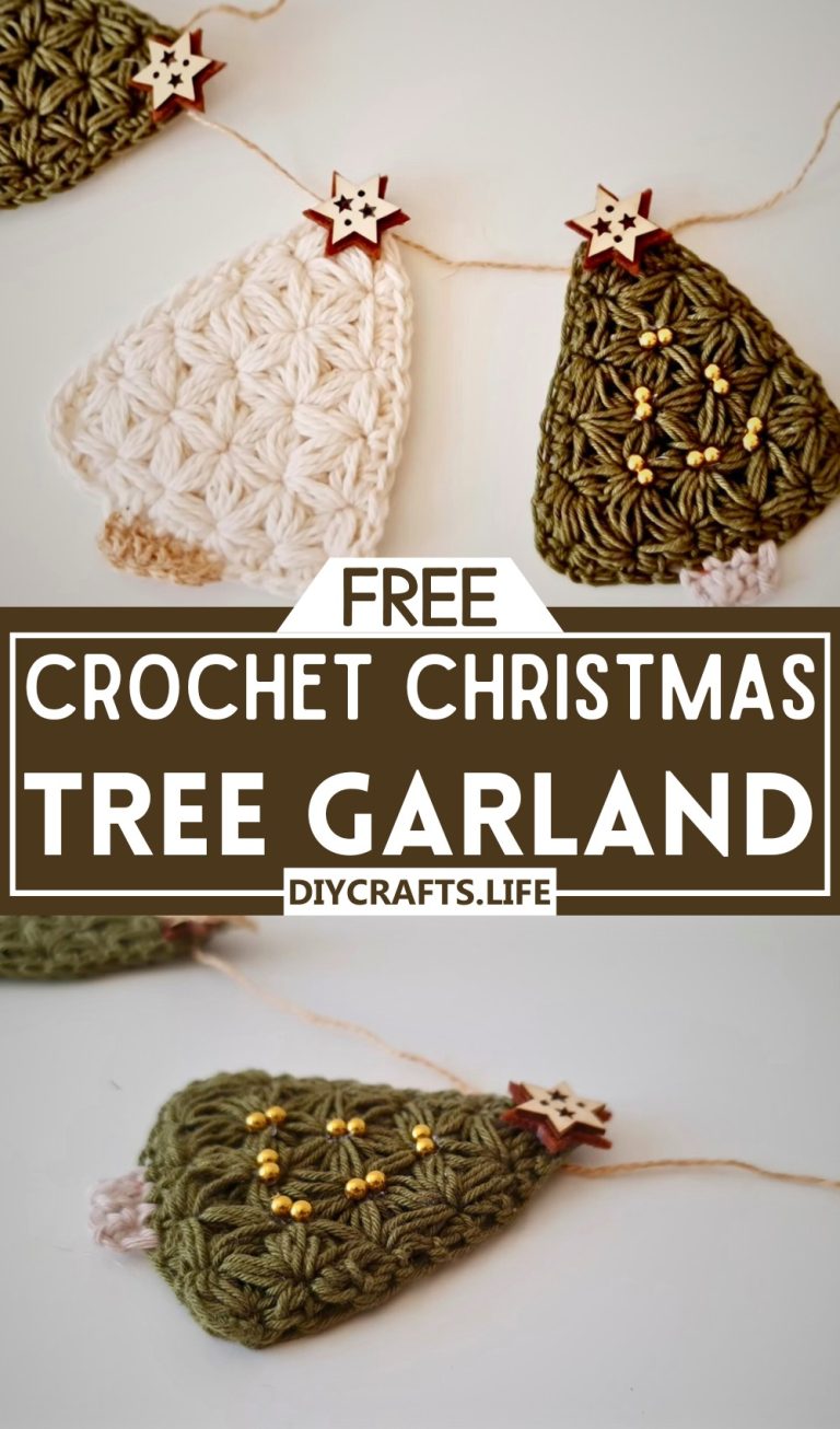 20 Crochet Christmas Garland Patterns For This Season - DIY Crafts