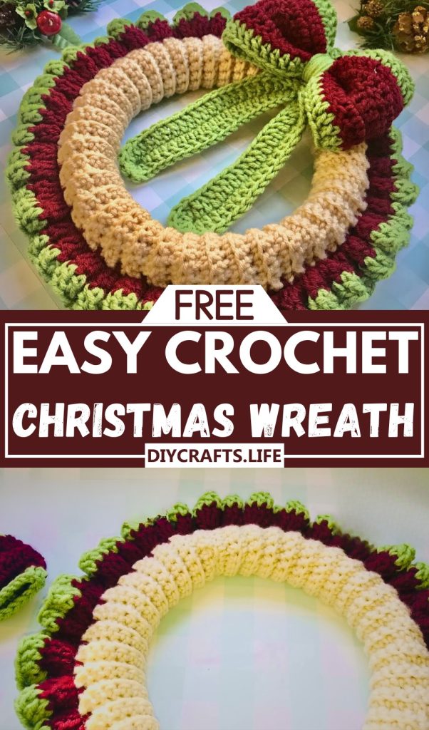 25 Unique Crochet Christmas Wreath Patterns - DIY Crafts